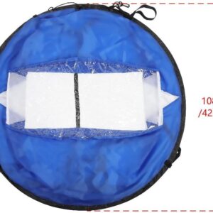 Kayak Wind Sail Downwind Wind Paddle Rowing Boats Wind Fold Up Sail Kayak Canoe Accessory