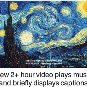 BillionDollarArtGallery Transform your TV Into Wall Art | Display 500 Of The World's Most Iconic Paintings | Art TV | Unique Gift | Home Décor | Living Room Decor | Wall Art