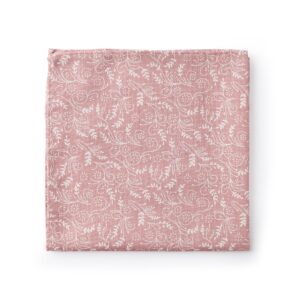 Jacob Alexander Men's Floral Pocket Square Handkerchief