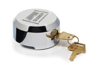 maypole heavy duty security lock suitable for vans, sheds & garages rust resistant chrome 2 kg, silver