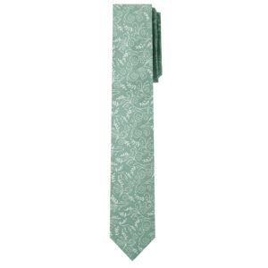 jacob alexander men's slim width 2.75" floral neck tie