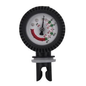 air pressure gauge for inflatable boat,inflatable boat air pressure gauge 0 5.08psi barometer for fishing boat kayak raft black pressure valve for inflatable boat excursion pro kayak pressure gauge