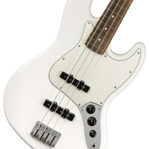 Fender Player Jazz Bass, Polar White, Pau Ferro Fingerboard