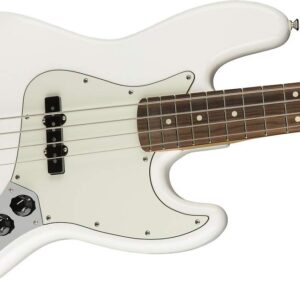 Fender Player Jazz Bass, Polar White, Pau Ferro Fingerboard