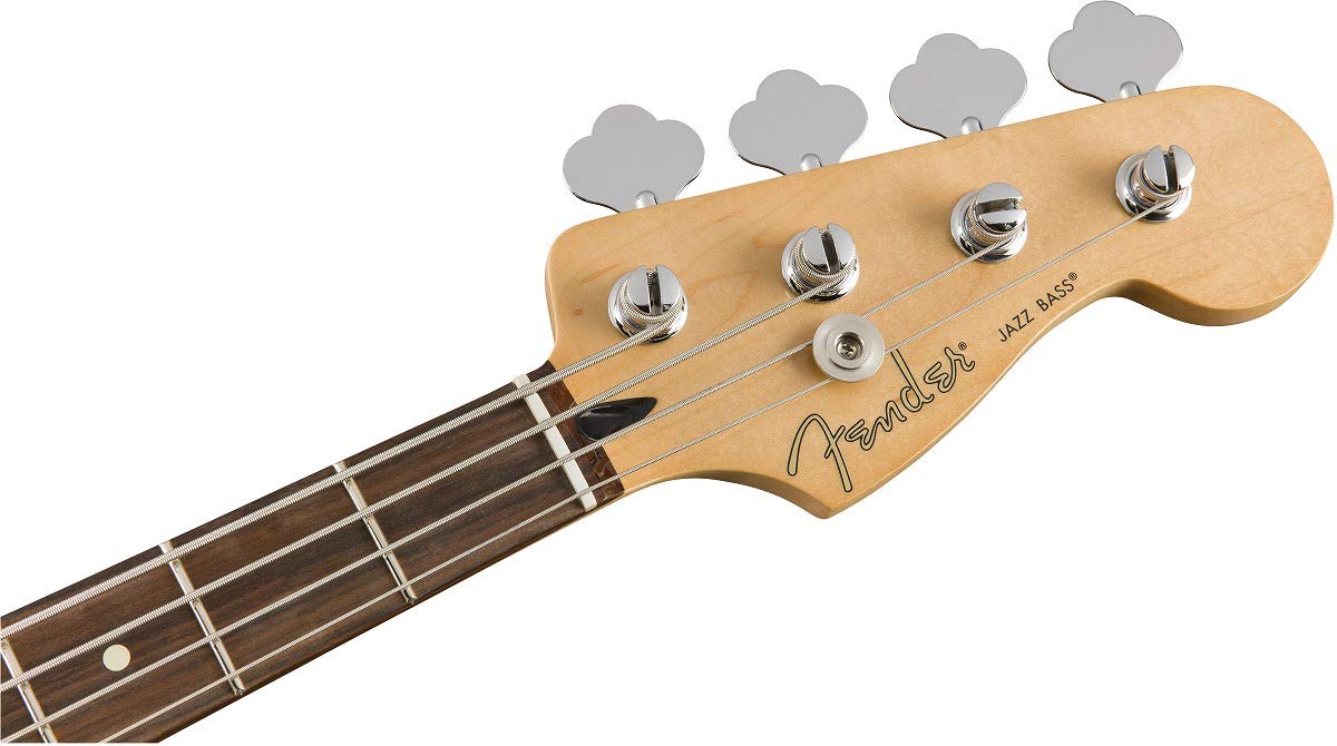 Fender Player Jazz Bass, Polar White, Pau Ferro Fingerboard