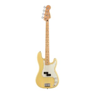 fender player precision bass, buttercream, maple fingerboard