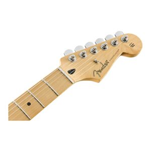 Fender Player Stratocaster SSS Electric Guitar, with 2-Year Warranty, Polar White, Maple Fingerboard