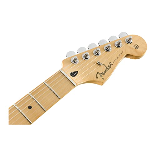 Fender Player Stratocaster SSS Electric Guitar, with 2-Year Warranty, Polar White, Maple Fingerboard