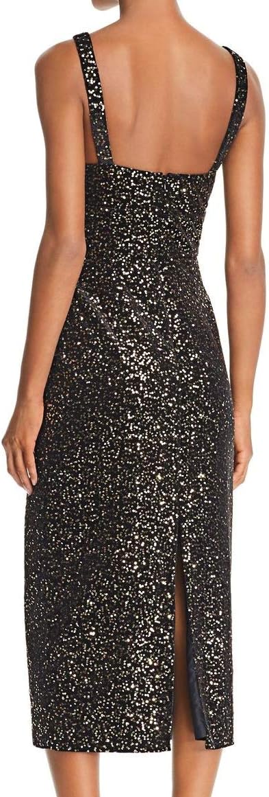 JILL by JILLSTUART Women's Sequin and Velvet Midi