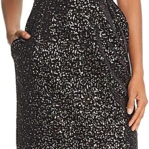 JILL by JILLSTUART Women's Sequin and Velvet Midi