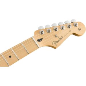 Fender Player Stratocaster HSS Electric Guitar, with 2-Year Warranty, Polar White, Maple Fingerboard