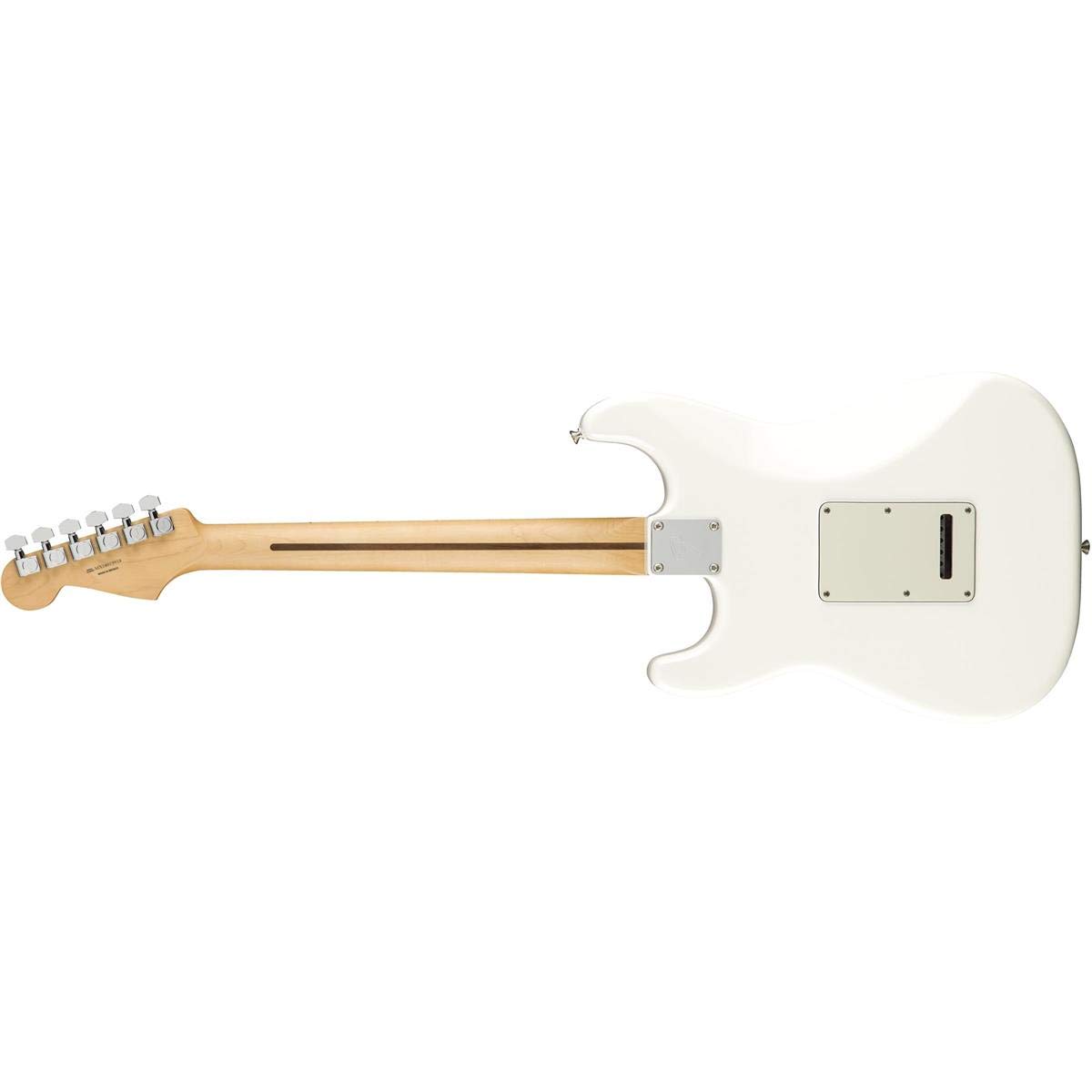 Fender Player Stratocaster HSS Electric Guitar, with 2-Year Warranty, Polar White, Maple Fingerboard