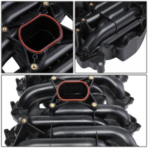 dna motoring oem-itm-002 upper intake manifold 615-178[for 96-98 ford mustang 4.6l v8 sohc]