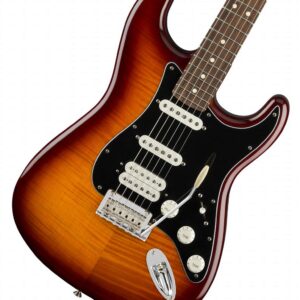 Fender Player Plus Top Stratocaster Electric Guitar, Tobacco Burst, Pau Ferro Fingerboard