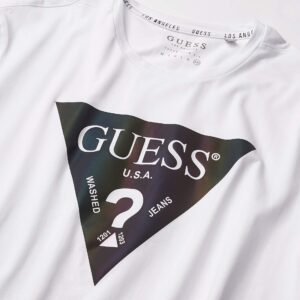 GUESS Men's Crewneck Short Sleeve Color Shades Tee