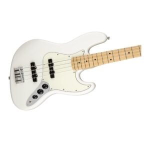 Fender Player Jazz Bass, Polar White, Maple Fingerboard