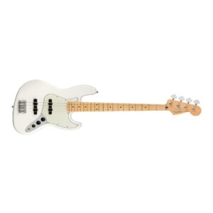 Fender Player Jazz Bass, Polar White, Maple Fingerboard