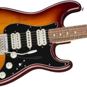 Fender Player Stratocaster HSH Electric Guitar, with 2-Year Warranty, Tobacco Burst, Pau Ferro Fingerboard