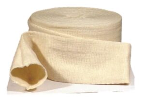 tetra-grip tubular elastic support bandage size f, 4” x 11 yd latex-free, one 11 yd roll per box