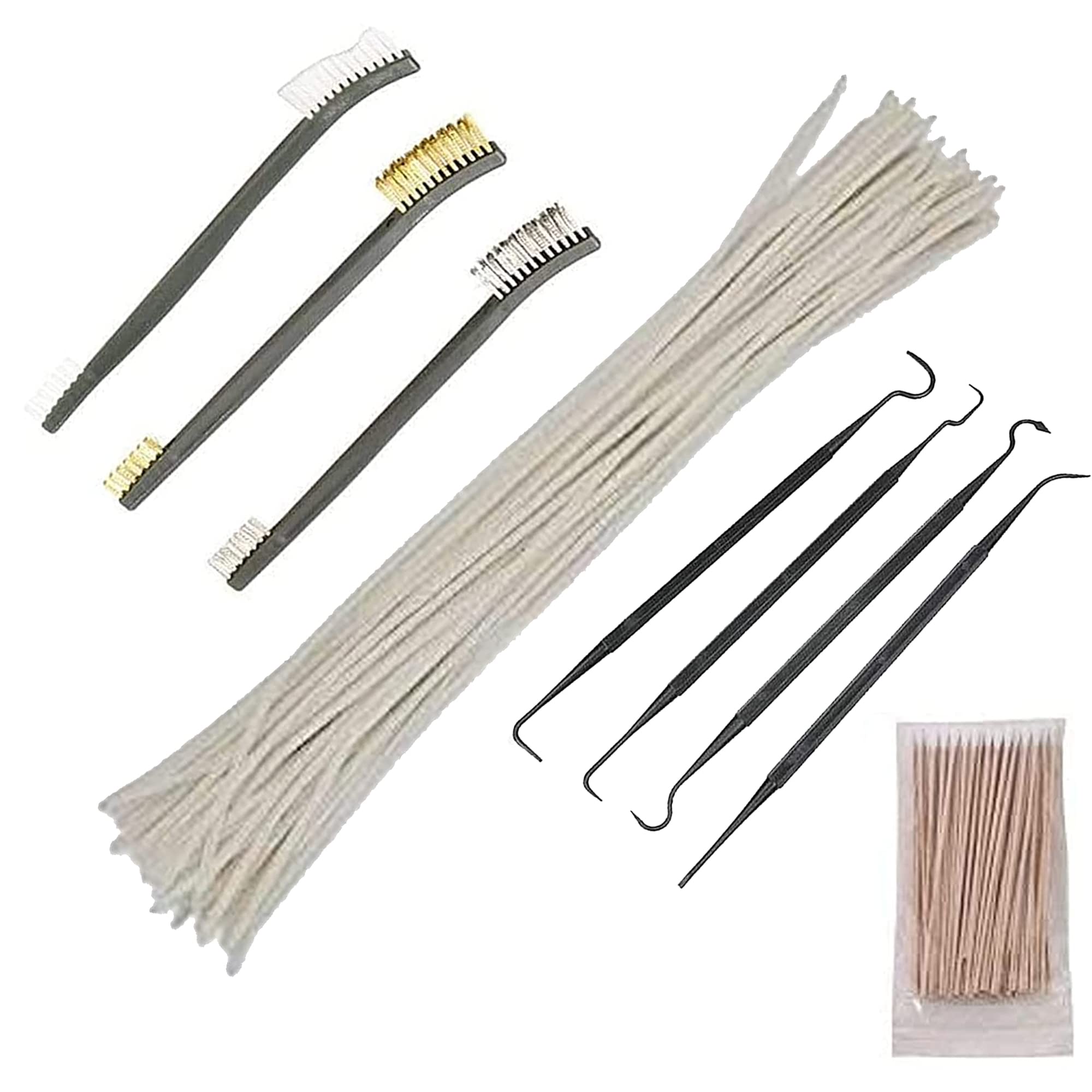 Gas Tube Pipe Cleaners 12 -inches Long, 100 Pieces and Get Free 100 Piece of 6 Inch Cotton Swabs