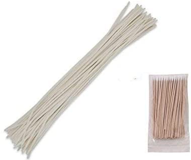 Gas Tube Pipe Cleaners 12 -inches Long, 100 Pieces and Get Free 100 Piece of 6 Inch Cotton Swabs