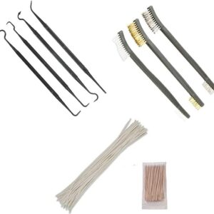 Gas Tube Pipe Cleaners 12 -inches Long, 100 Pieces and Get Free 100 Piece of 6 Inch Cotton Swabs