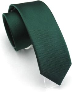 solid color slim ties pure color necktie mens ties 2.4'' (6cm)+ gift box