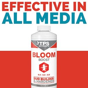 Bloom Bud Builder & Flower Hardener Plant Nutrient and Supplement, Triggers Fast Flowering by TPS Nutrients, 1 Quart (32 oz)