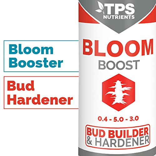 Bloom Bud Builder & Flower Hardener Plant Nutrient and Supplement, Triggers Fast Flowering by TPS Nutrients, 1 Quart (32 oz)