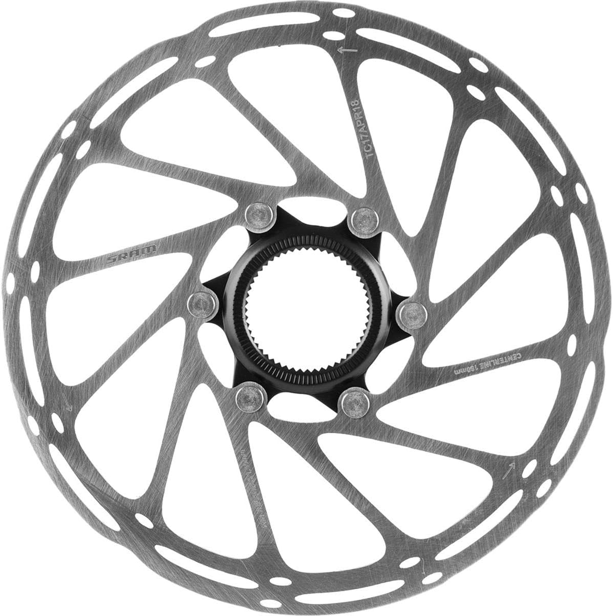 SRAM CenterLine Disc Brake Rotor - 160mm, Center Lock, Silver