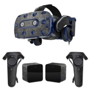 mightyskins skin compatible with htc vive pro vr headset - scratched up | protective, durable, and unique vinyl decal wrap cover | easy to apply, remove, and change styles | made in the usa