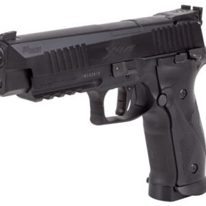 SIG SAUER X-Five CO2-Powered .177 Caliber Semi-Auto Black Air Pistol with 20rd Pellet Mag - CO2 Cartridges Not Included