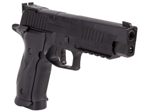 SIG SAUER X-Five CO2-Powered .177 Caliber Semi-Auto Black Air Pistol with 20rd Pellet Mag - CO2 Cartridges Not Included