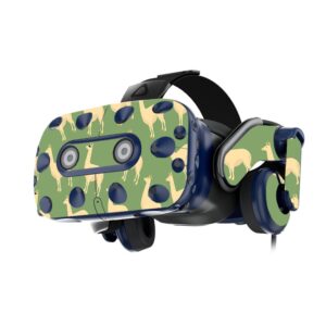 MightySkins Skin Compatible with HTC Vive Pro VR Headset - Llama | Protective, Durable, and Unique Vinyl Decal wrap Cover | Easy to Apply, Remove, and Change Styles | Made in The USA