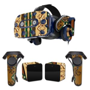 MightySkins Skin Compatible with HTC Vive Pro VR Headset - Desert Stripes | Protective, Durable, and Unique Vinyl Decal wrap Cover | Easy to Apply, Remove, and Change Styles | Made in The USA