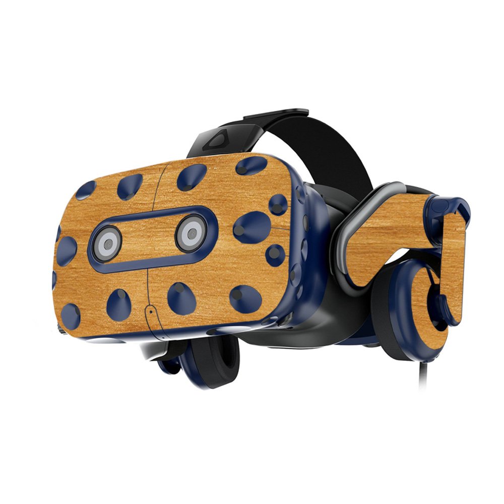 MightySkins Skin Compatible with HTC Vive Pro VR Headset - Birch Grain | Protective, Durable, and Unique Vinyl Decal wrap Cover | Easy to Apply, Remove, and Change Styles | Made in The USA