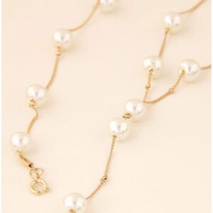 Faux Pearl Necklace Earring Bracelet Jewelry Set, Delicate and Classy Costume jewelry Favors