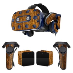 mightyskins skin compatible with htc vive pro vr headset - why knot | protective, durable, and unique vinyl decal wrap cover | easy to apply, remove, and change styles | made in the usa