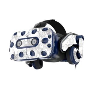 MightySkins Skin Compatible with HTC Vive Pro VR Headset - Viper Snow | Protective, Durable, and Unique Vinyl Decal wrap Cover | Easy to Apply, Remove, and Change Styles | Made in The USA