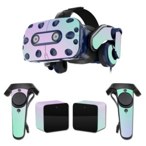 MightySkins Skin Compatible with HTC Vive Pro VR Headset - Cotton Candy | Protective, Durable, and Unique Vinyl Decal wrap Cover | Easy to Apply, Remove, and Change Styles | Made in The USA