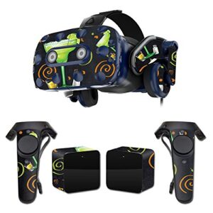 mightyskins skin compatible with htc vive pro vr headset - marg party | protective, durable, and unique vinyl decal wrap cover | easy to apply, remove, and change styles | made in the usa