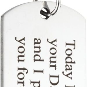 Wedding Gift Blended Today I tell your Dad I do and I promise you Forever too Necklace Gift for Stepson Step Daughter