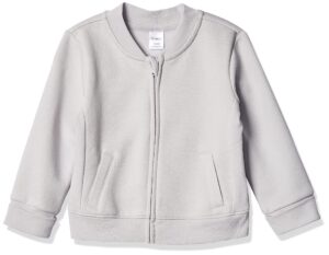 hanes boys baby full zip sweatshirt, ultimate zippin fleece jacket for boys & girls