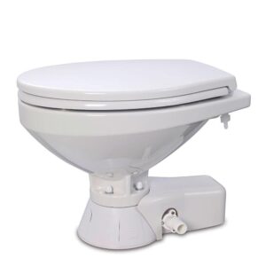 jabsco quiet flush electric marine toilet