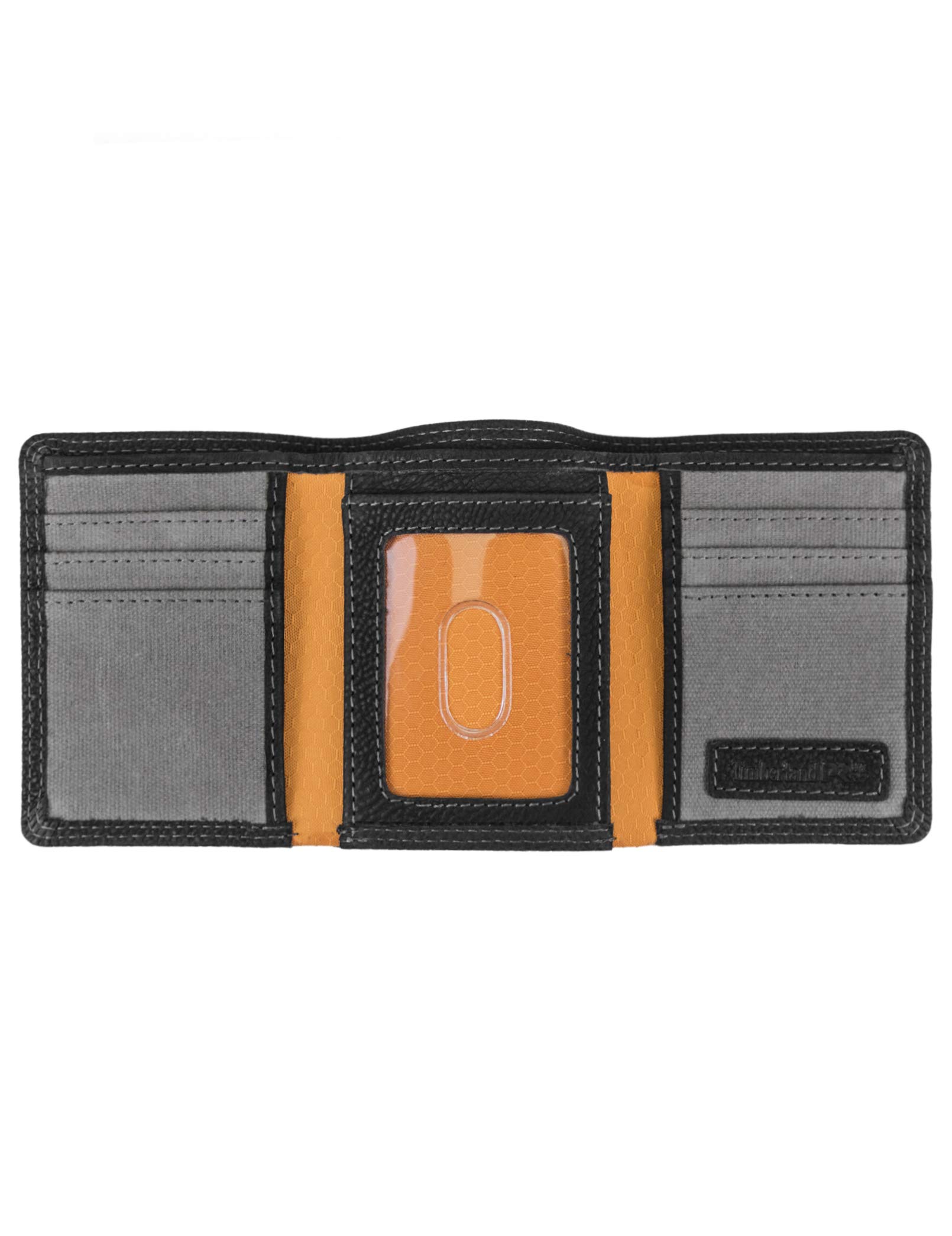 Timberland PRO Men's Leather RFID Trifold Wallet with Id Window