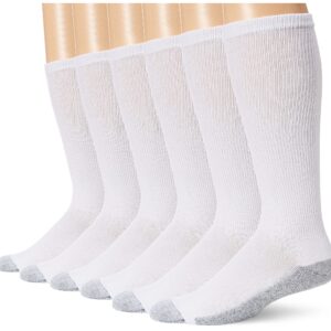 Hanes mens Over The Calf 12-Pack Tube Socks