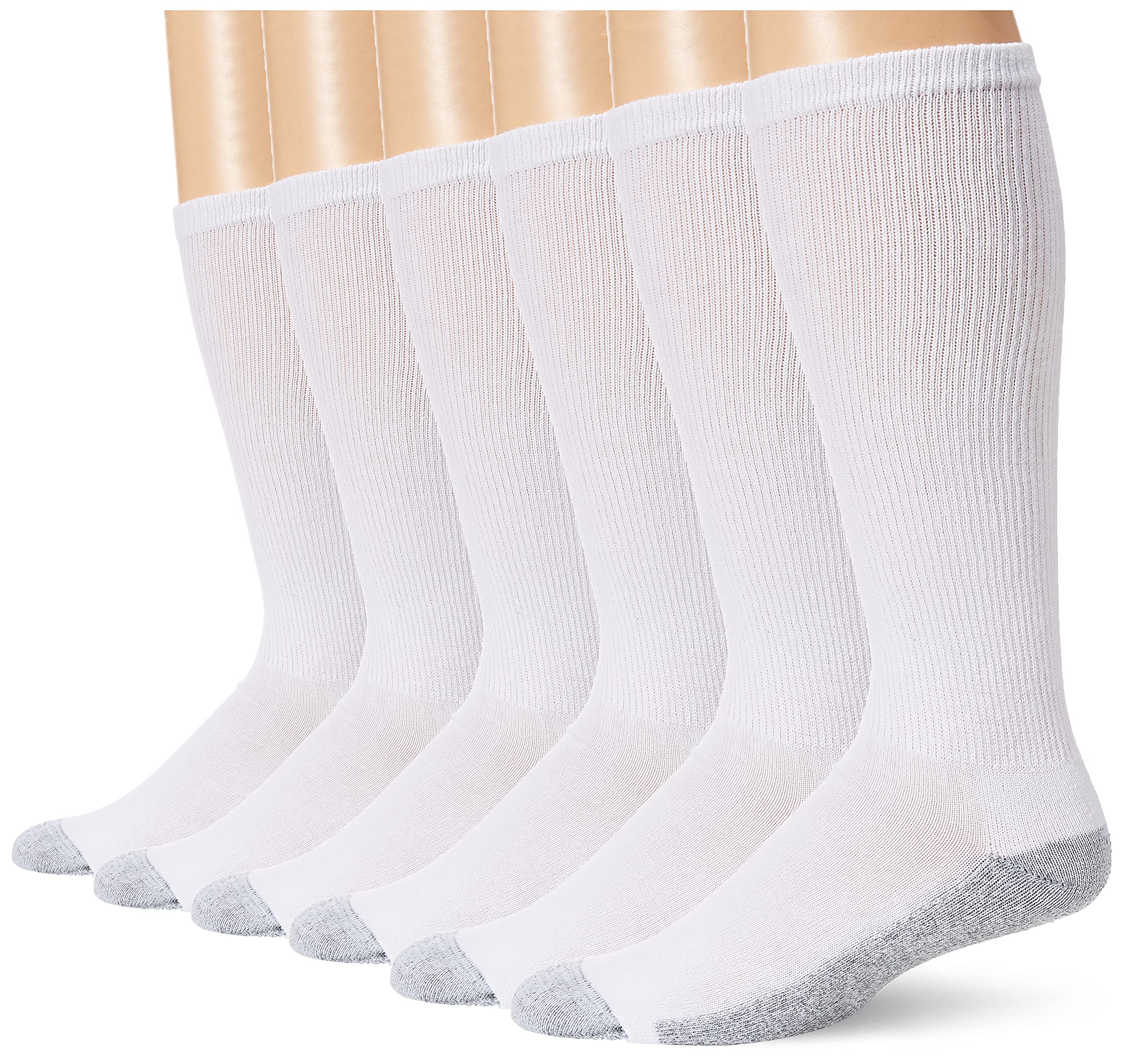 Hanes mens Over The Calf 12-Pack Tube Socks