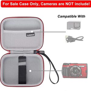 RLSOCO Hard Case for Digital Camera OMSYSTEM Tough TG-7/TG-6/TG-5/TG-4 Waterproof Camera/AbergBest 21 Mega/Canon PowerShot ELPH 190 /Sony DSCW830/Sony DSCW800 / Kodak Pixpro Digital Camera and more