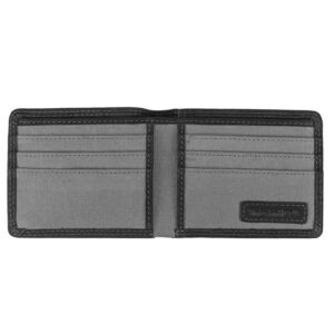 Timberland PRO Men's Slim Leather RFID Bifold Wallet with Back ID Window