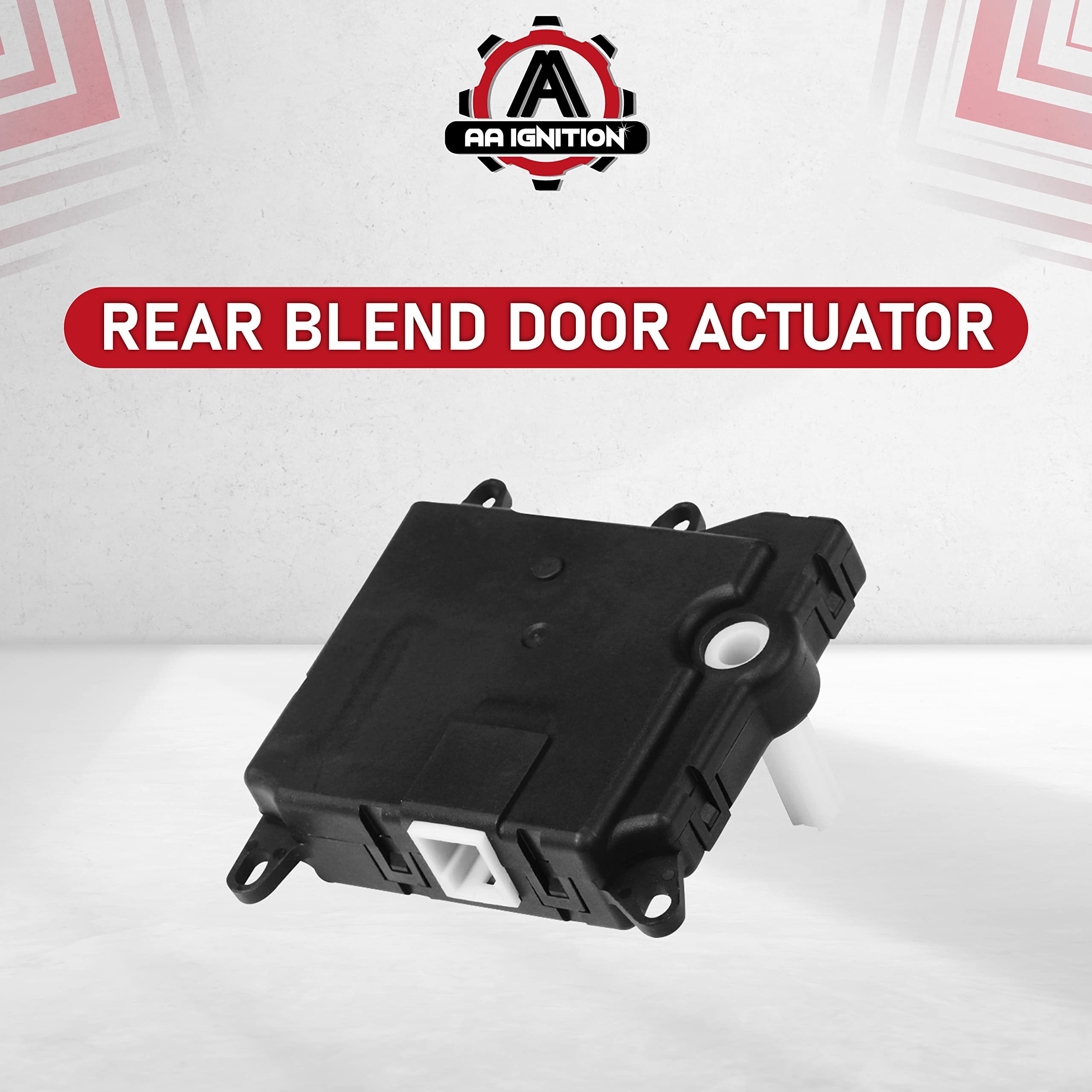 Rear Blend Door Actuator - 604-213, 1L2Z19E616BA, YH-1743 - Compatible with Ford, Lincoln & Mercury SUVs - Expedition, Explorer, Navigator, Mountaineer & Aviator - HVAC Mode Temperature Control